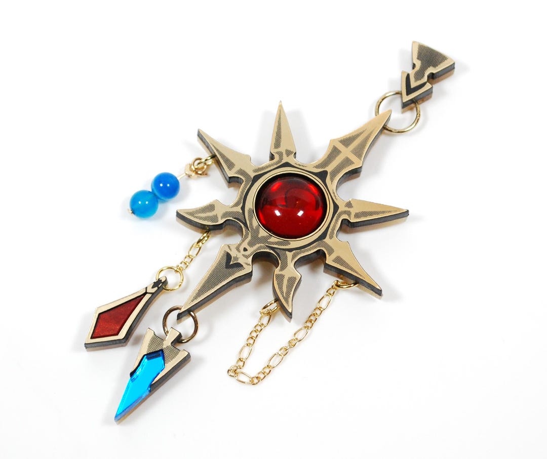 FFXIV Azeyma's EXP Earring in Acrylic Clip-on, Post, or Necklace - Etsy