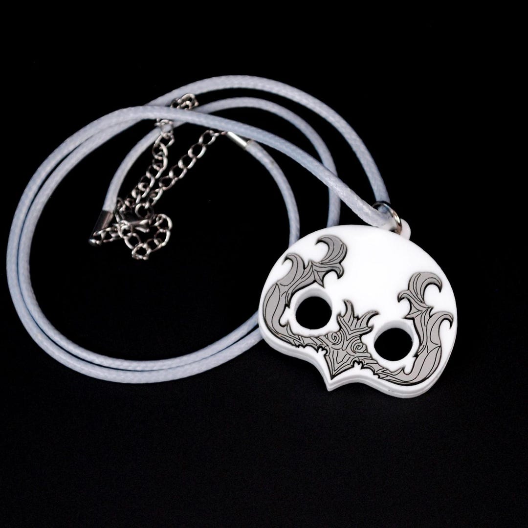 FFXIV Mask of the Ancients Acrylic as Necklace or Keychain - Etsy