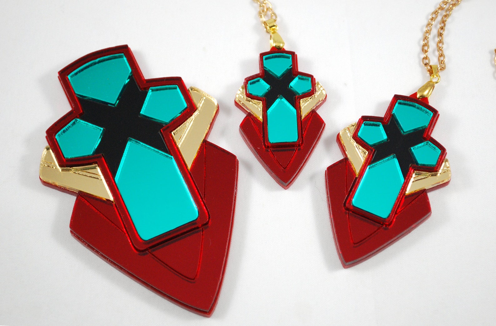 XBC2 Pyra Mythra Rex Core Crystal Choice in Acrylic Necklace - Etsy UK
