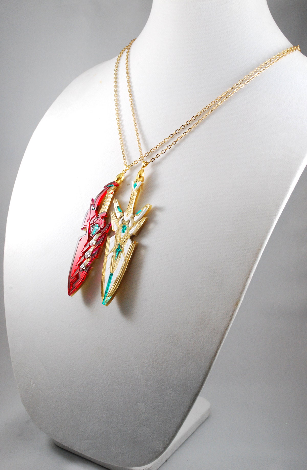 Pyra And/or Mythra Aegis Sword Acrylic Necklaces - Etsy Canada