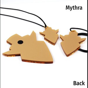 XBC2 Pyra Mythra Rex Pneuma Core Crystal Choice in Acrylic Necklace ...