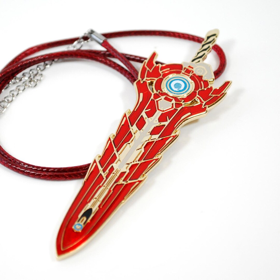 XC3 Noah's Blade as a Necklace in Metal and Enamel - Etsy