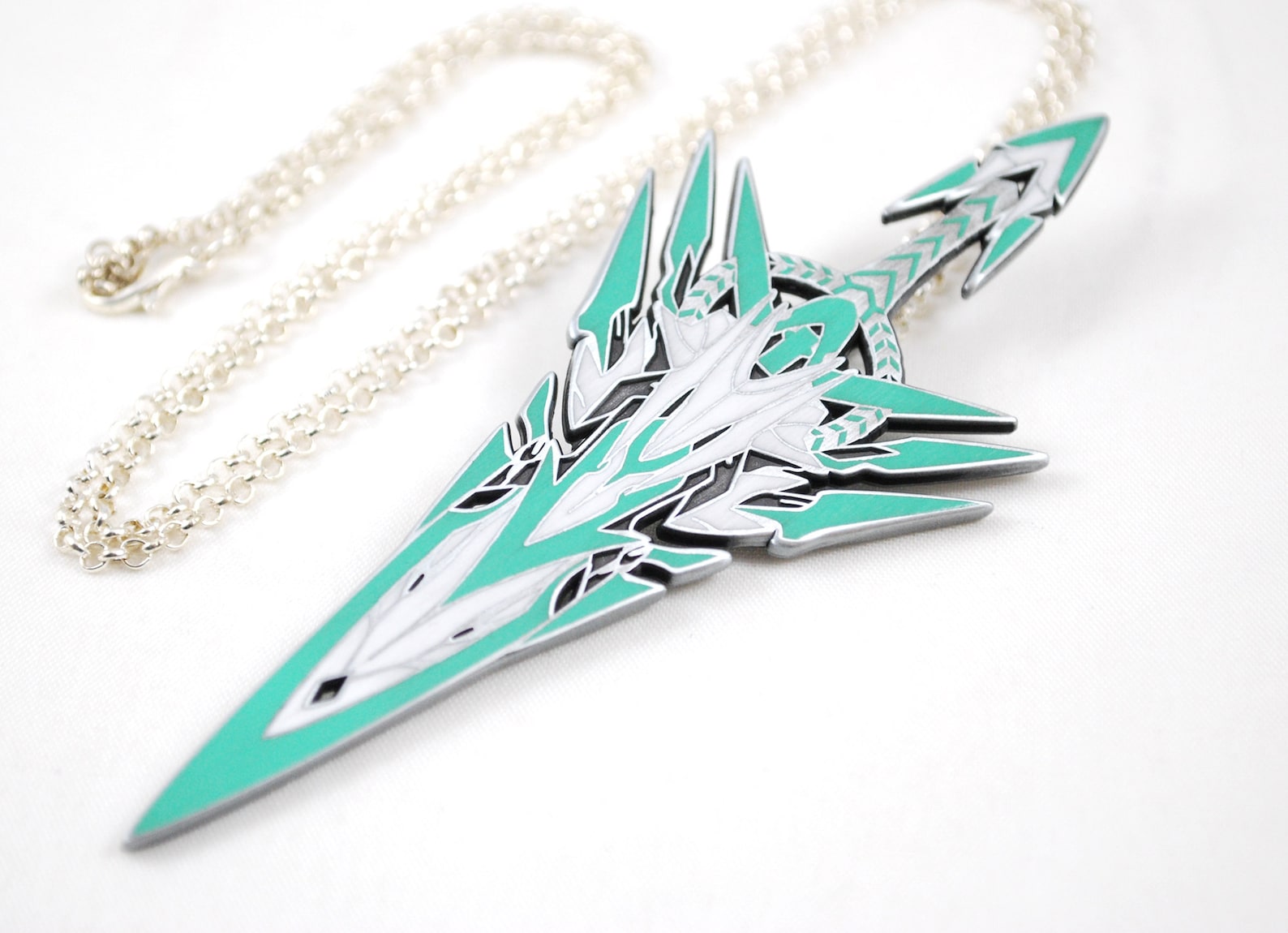 Pyra Mythra and Pneuma Metal Enamel Necklace Keychain or Pin From ...