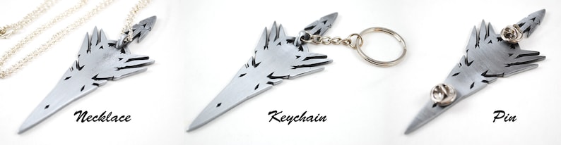 Pyra Mythra and Pneuma Metal Enamel Necklace Keychain or Pin - Etsy