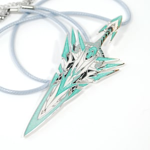 Pyra Mythra and Pneuma Metal Enamel Necklace Keychain or Pin From ...