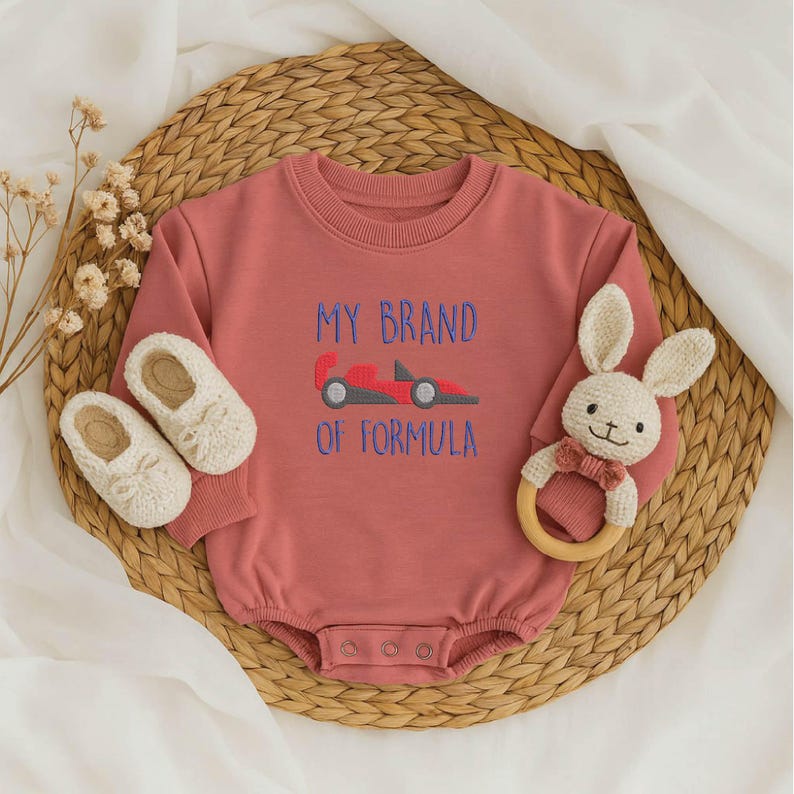 Funny Baby Romper – My Brand of Formula – Formula 1 Baby Outfit ...