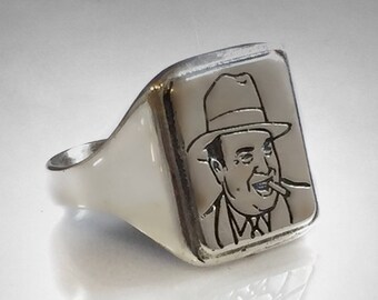 Italian Mafia Ring | Etsy