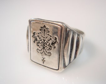 John Gotti ny Mafia boss Ring Solid Sterling Silver 925 By Ezi | Etsy