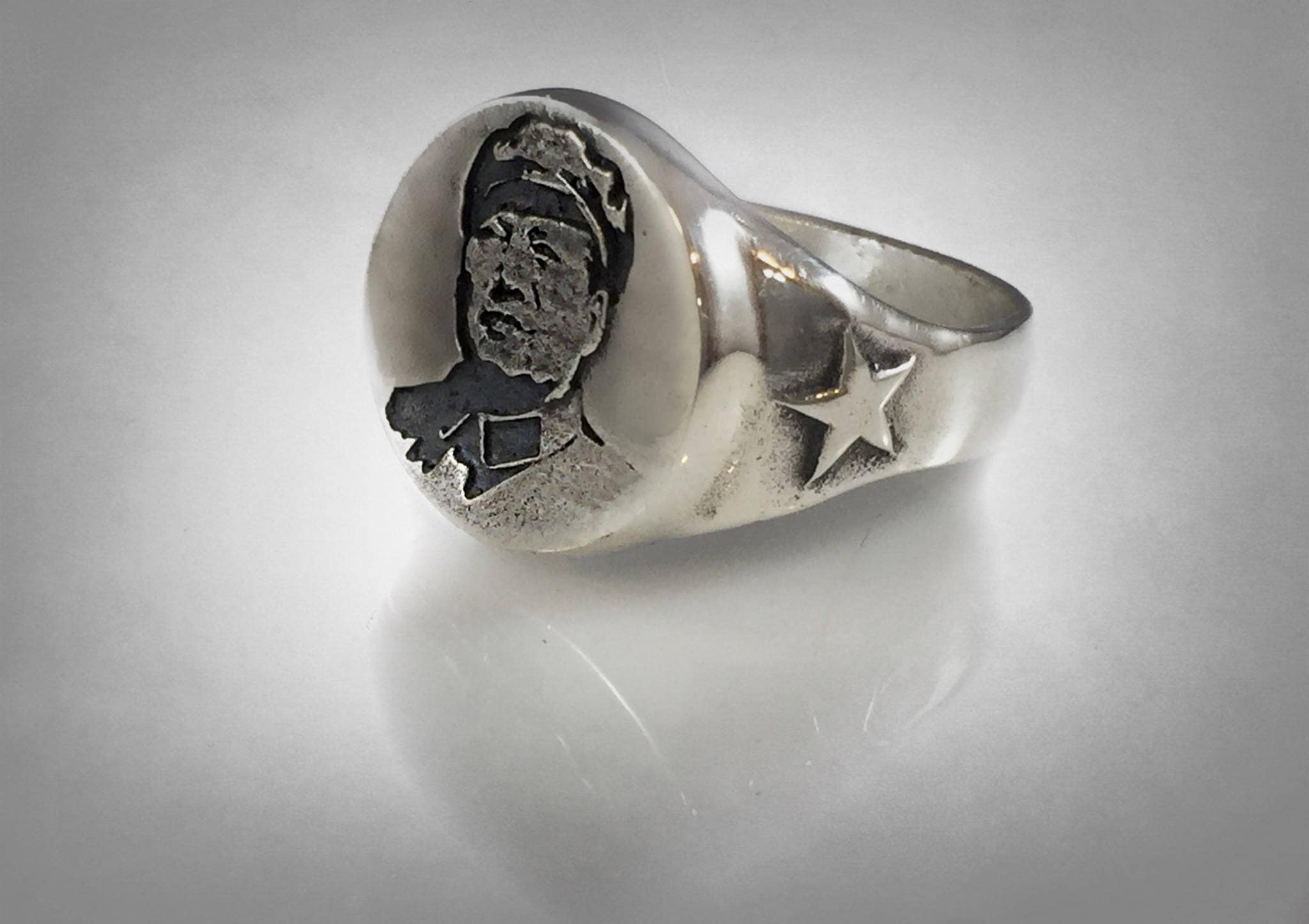Mao Zedong Chinese Communist Portrait Sterling Silver 925 Ring - Etsy UK