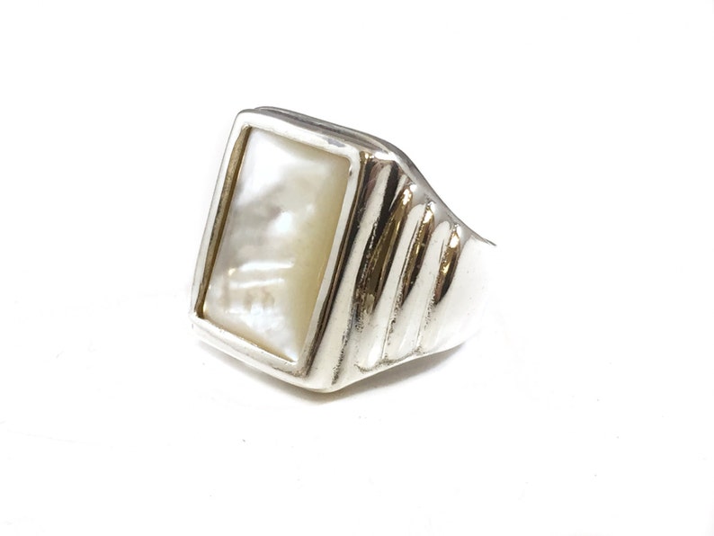 New Mens Shield Sea Seashell Ring by EZI ZINO Solid Sterling | Etsy