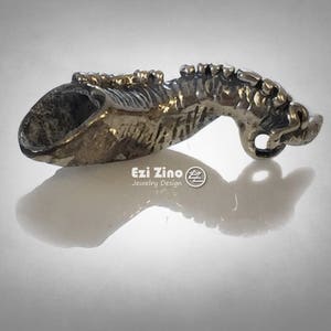 Shofar Horn Kabbalah Shema Israel Silver Sterling 925 Pendant to ...