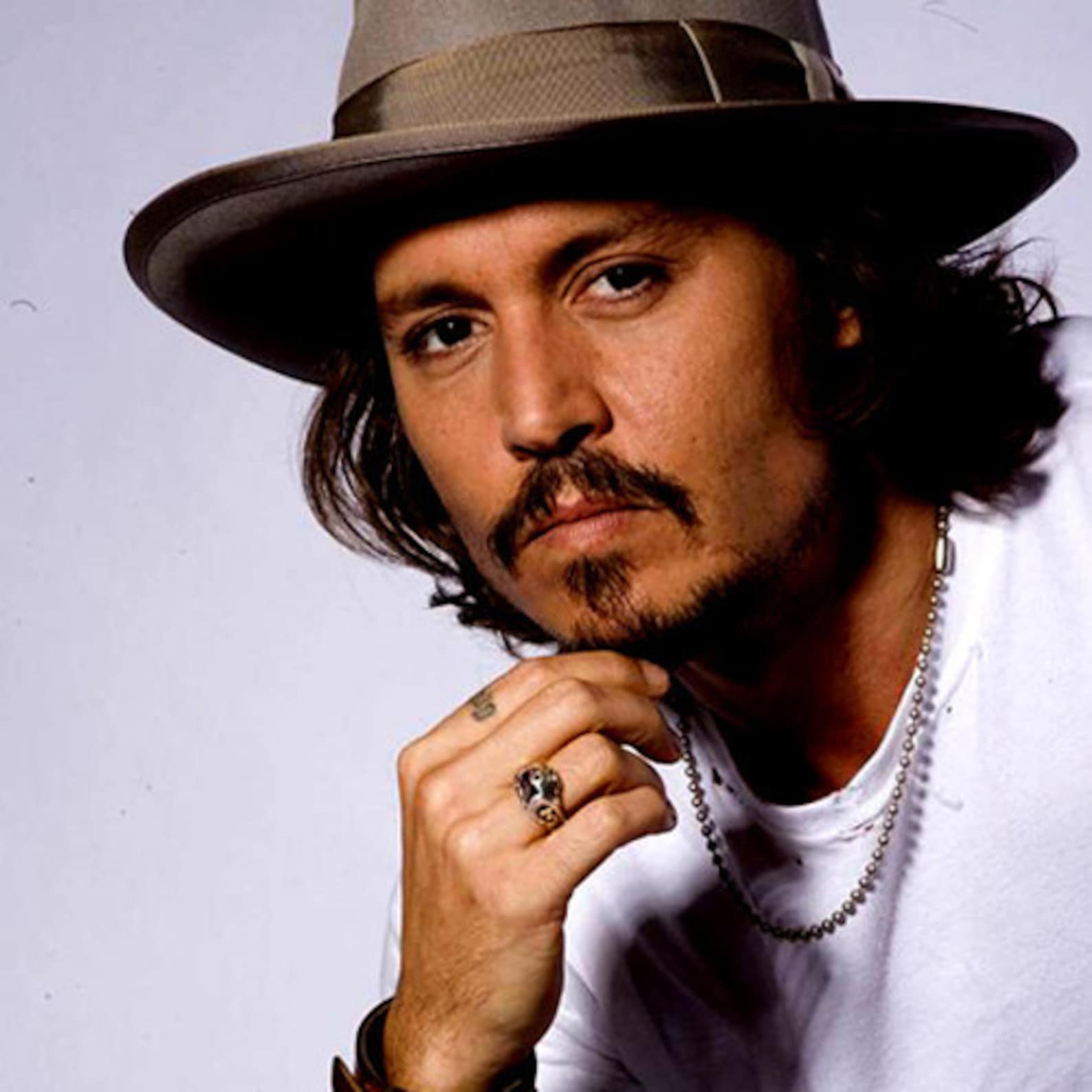 Johnny Depps Skull Ring Solid Sterling Silver 925 | Etsy