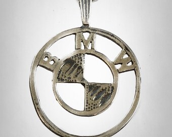 Bmw Silver Pendant | Etsy