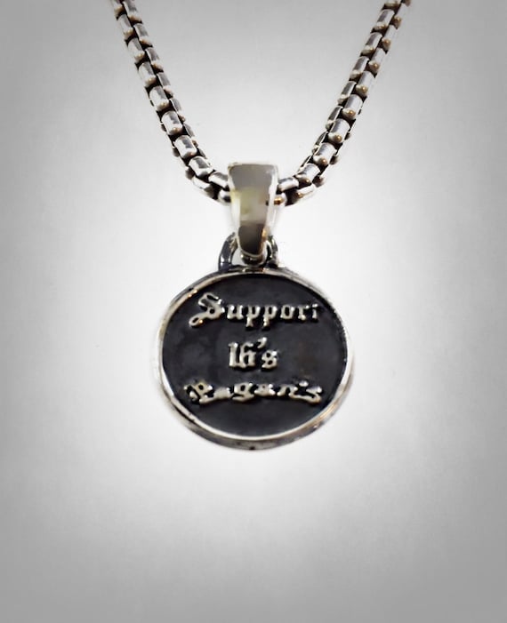 Original Vintage Support Pagans 16's MC Sterling Silver - Etsy