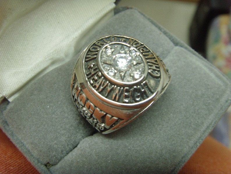 WORLD CHAMPIONSHIP Ring Boxing Rocky Marciano Belt Us Size - Etsy