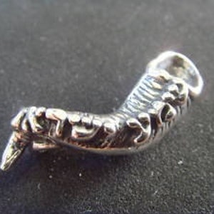 Shofar Horn Kabbalah Shema Israel Silver Sterling 925 Pendant to ...