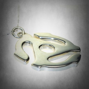 BIG 45 RPM Record Adapter Center Soild Sterling Silver 925 DJ Sun Ep ...