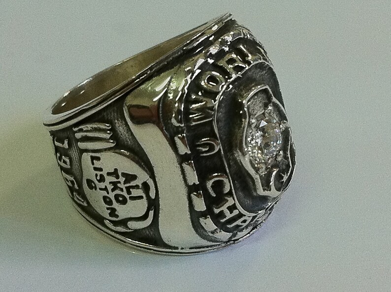 MUHAMMAD ALI CHAMPIONSHIP boxing ring world champ belt solid | Etsy