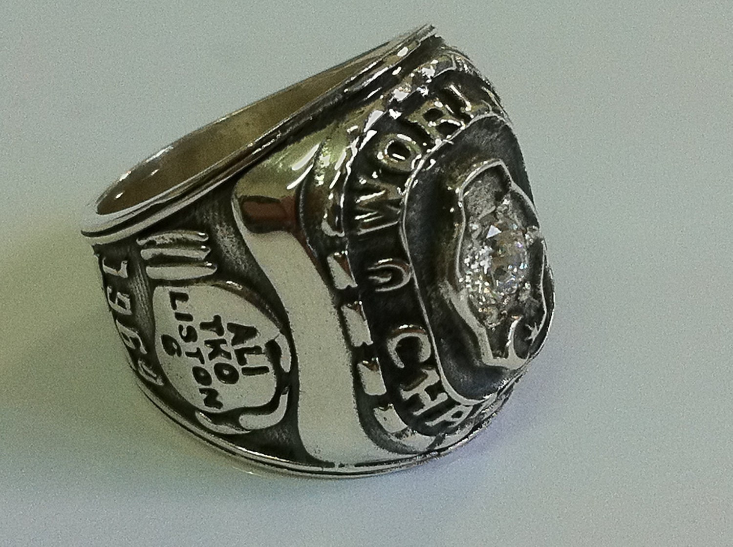 MUHAMMAD ALI CHAMPIONSHIP Boxing Ring World Champ Belt Solid - Etsy