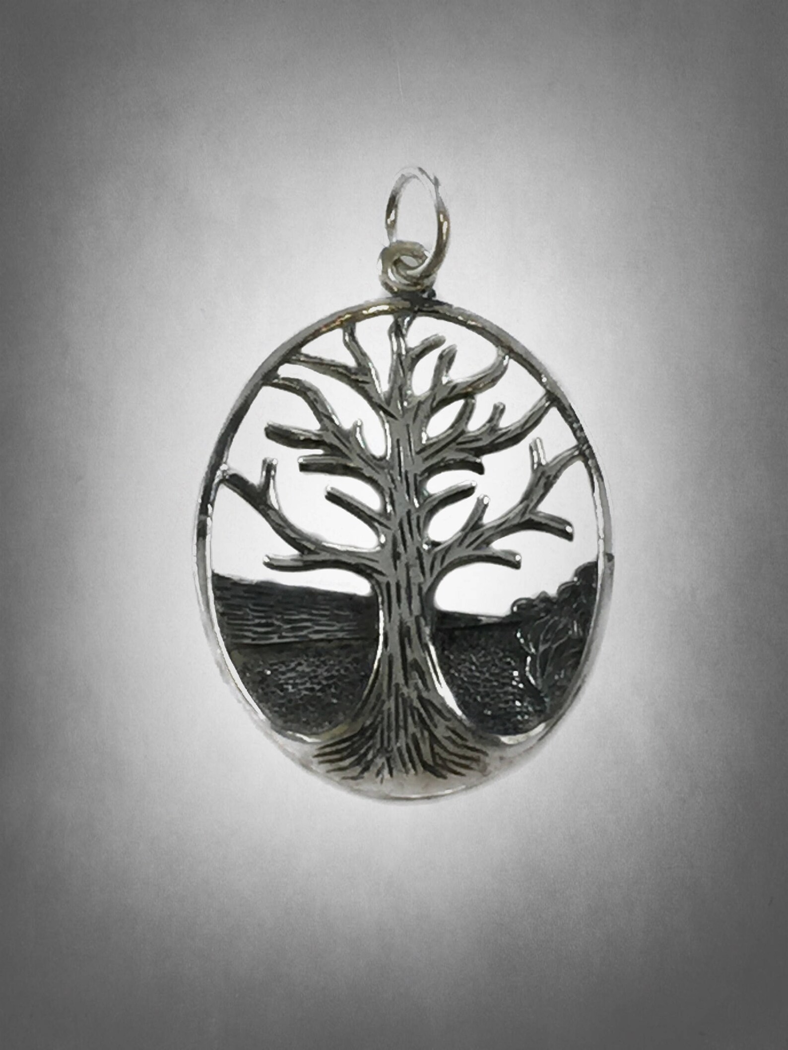 DESIGNER Sterling Silver 925 Pendant Tree of Life INTERCONNECT - Etsy