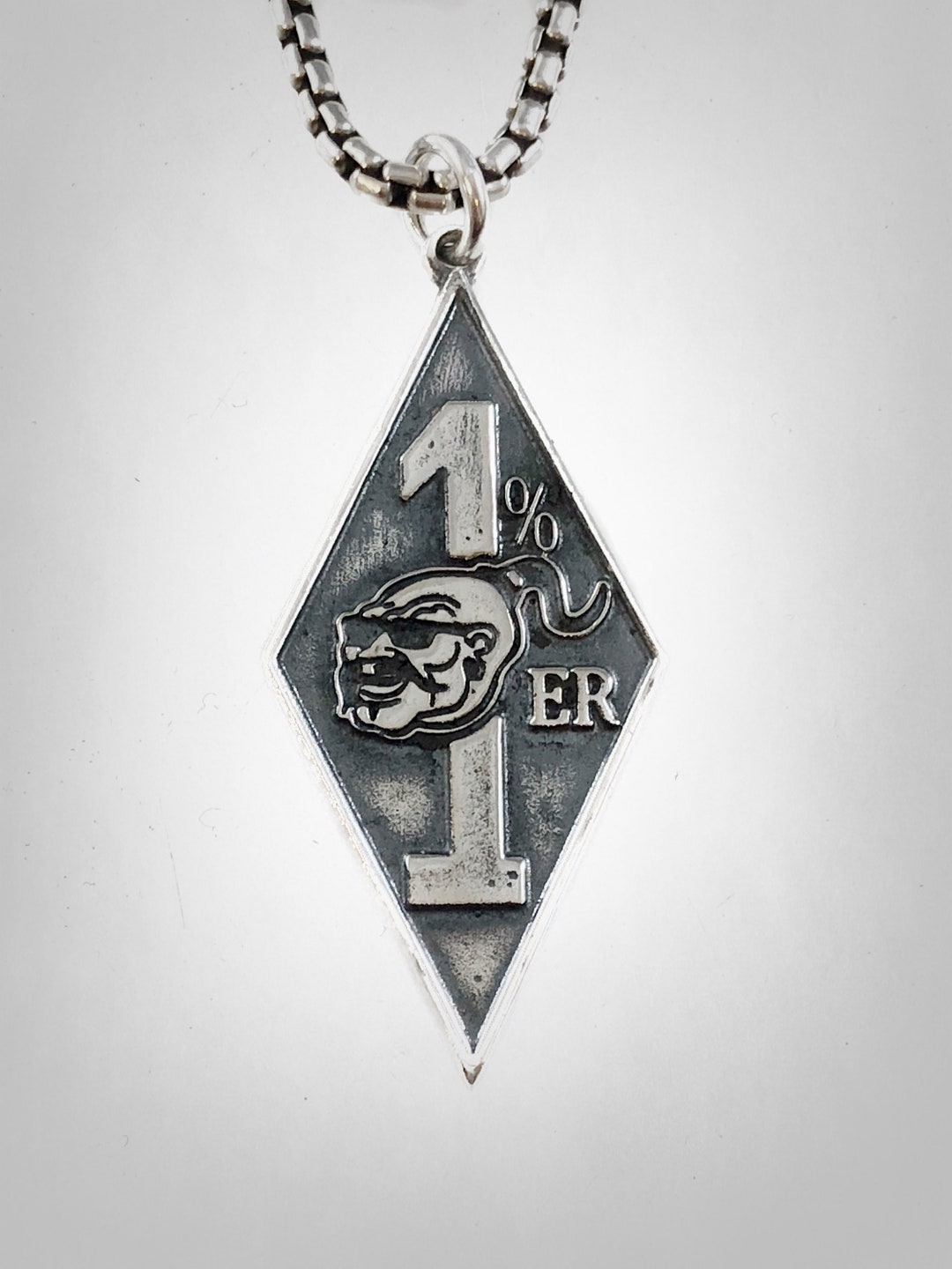 1 Er PERCENT BIKER OUTLAW 925 - Etsy