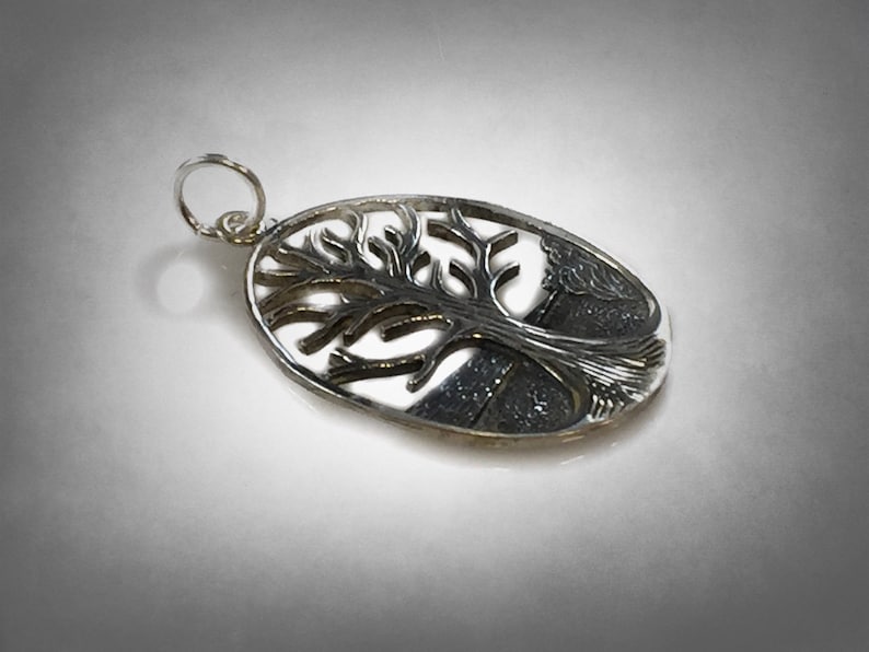 DESIGNER Sterling Silver 925 Pendant Tree of Life INTERCONNECT - Etsy