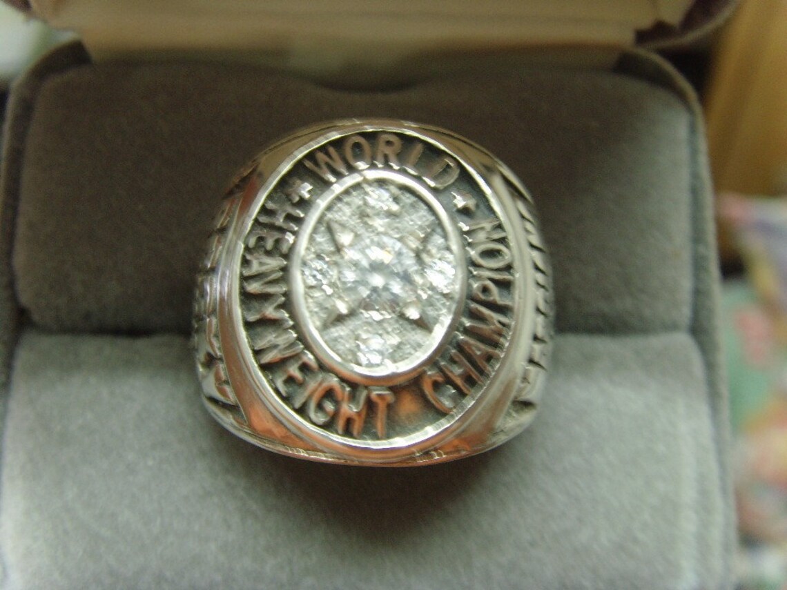 WORLD CHAMPIONSHIP Ring Boxing Rocky Marciano Belt Us Size - Etsy