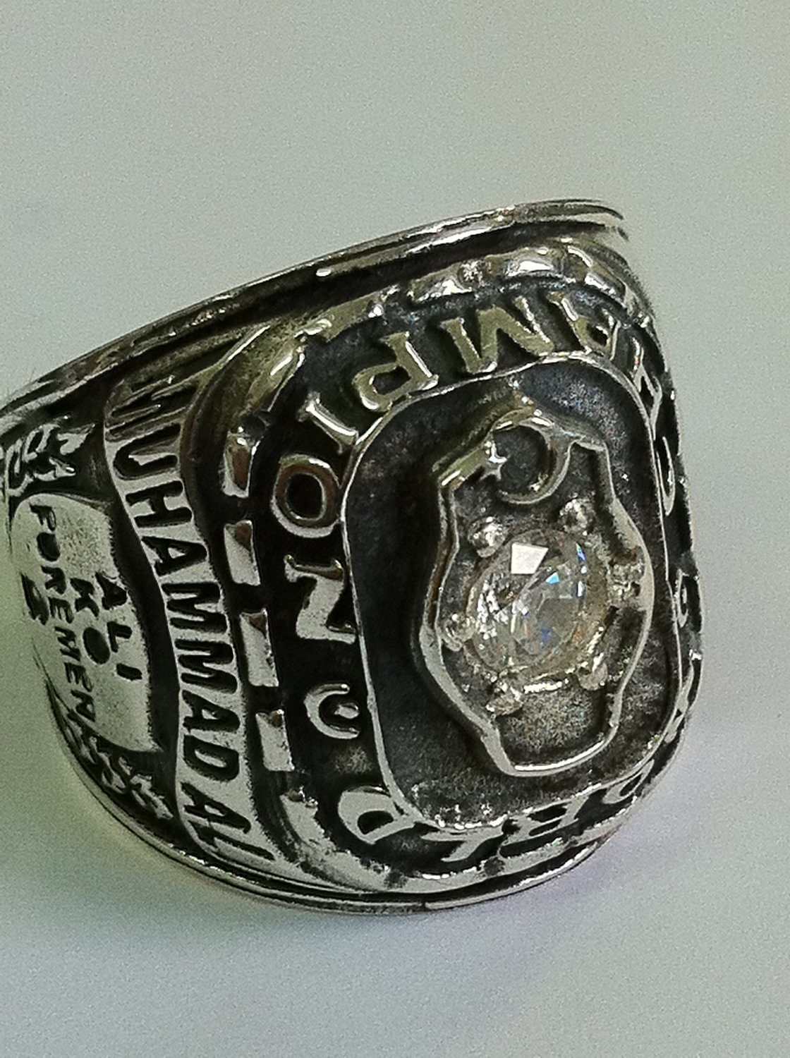 MUHAMMAD ALI CHAMPIONSHIP Boxing Ring World Champ Belt Solid - Etsy