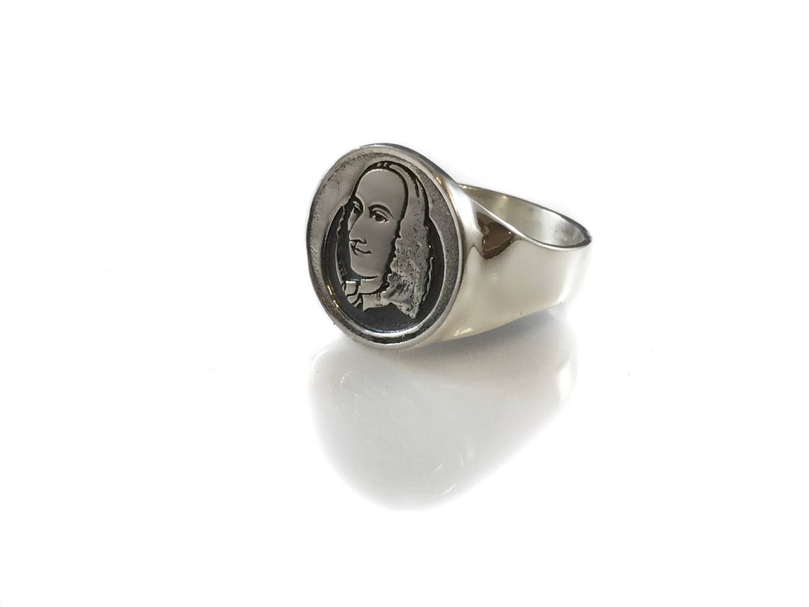 Antonio Lucio Vivaldi Italian Baroque Composer Ring Solid | Etsy