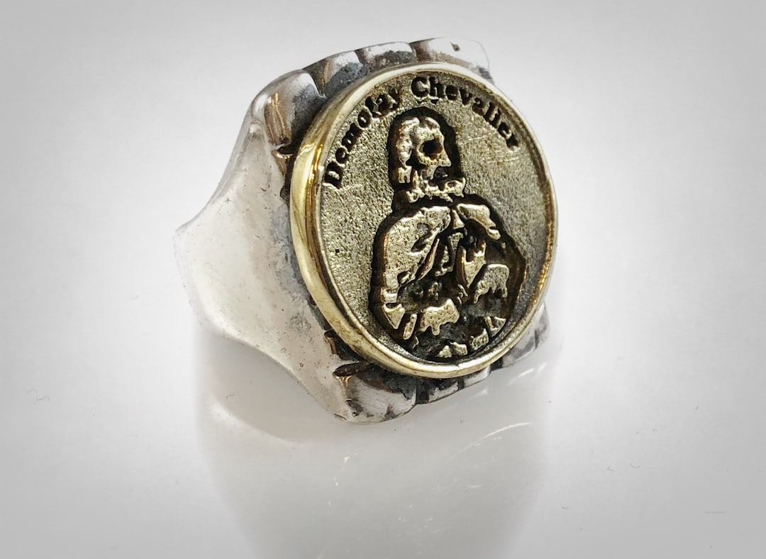 Original Ezi Zino | Order of Demolay Brass & Solid Sterling Silver 925 ...