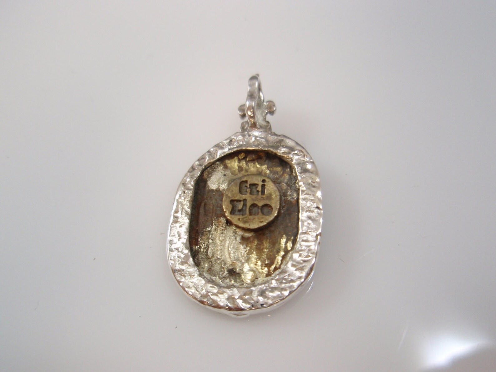 Original Ezi Zino Roman Dog Tag Brass Coin Pendant Handmade Solid ...