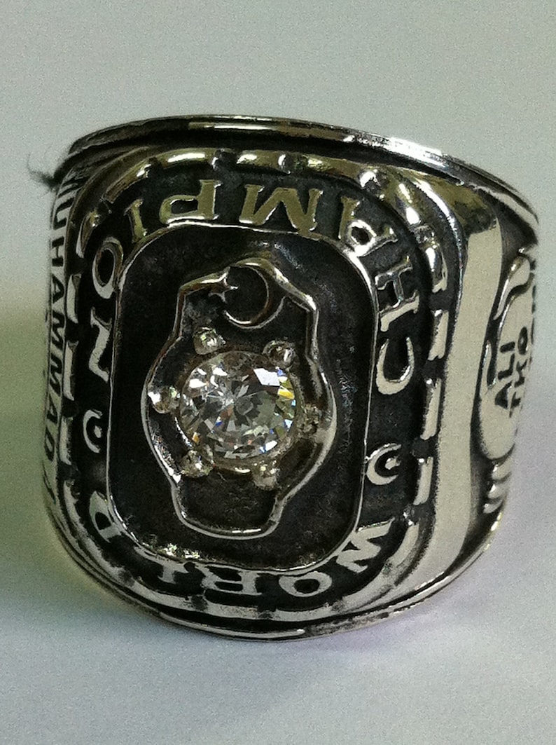 MUHAMMAD ALI CHAMPIONSHIP Boxing Ring World Champ Belt Solid - Etsy