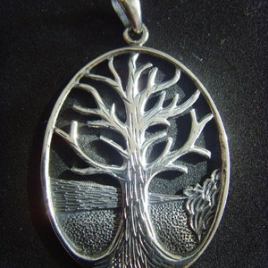 DESIGNER Sterling Silver 925 Pendant Tree of Life INTERCONNECT NEW - Etsy