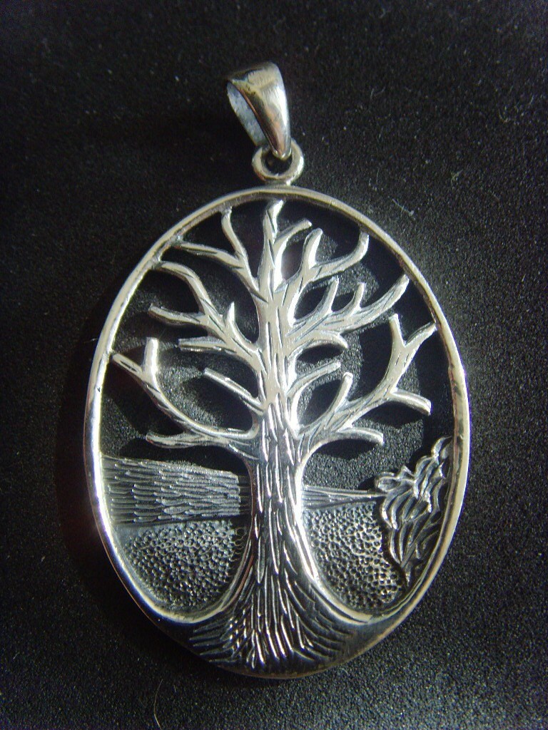 DESIGNER Sterling Silver 925 Pendant Tree of Life INTERCONNECT - Etsy