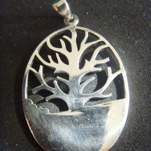 DESIGNER Sterling Silver 925 Pendant Tree of Life INTERCONNECT NEW - Etsy