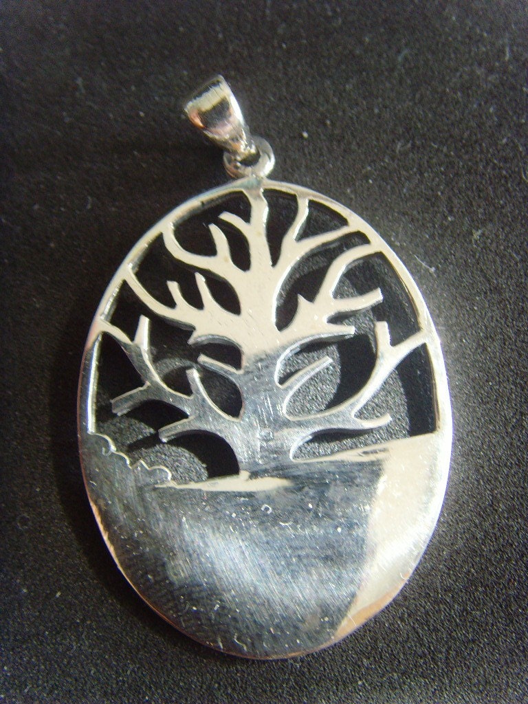 DESIGNER Sterling Silver 925 Pendant Tree of Life INTERCONNECT - Etsy