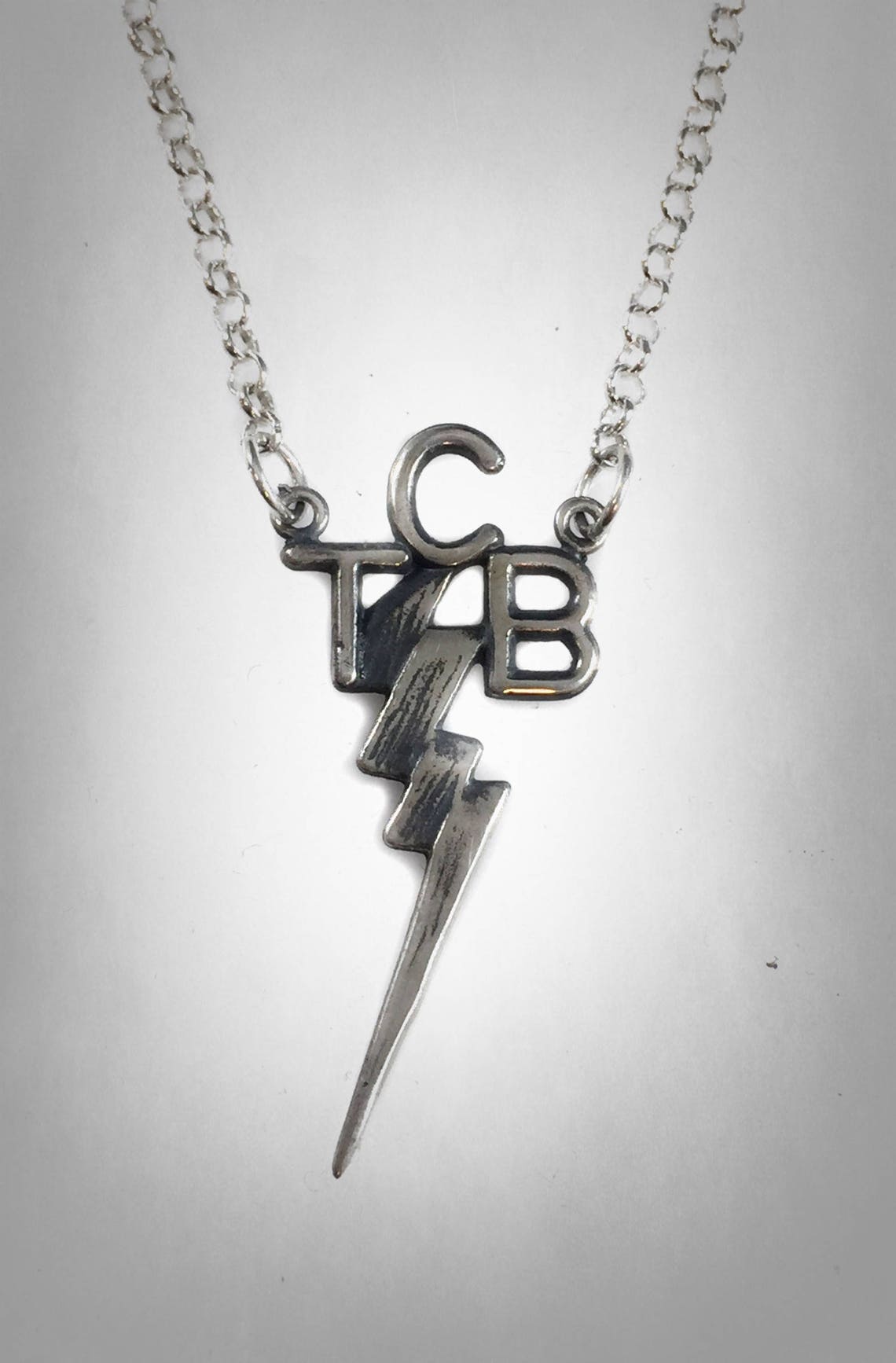 Elvis JEWELRY TCB SOLID Silver Sterling 925 Pendant Chain | Etsy Elvis JEWELRY TCB SOLID Silver Sterling 925 Pendant Chain | Etsy