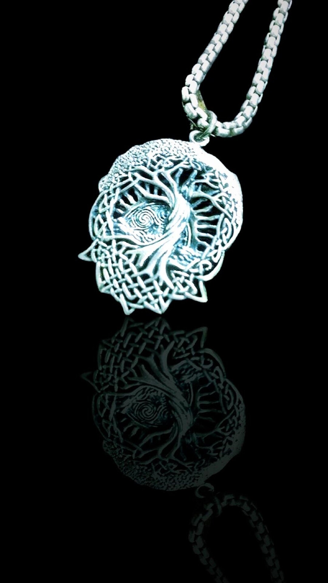 TREE OF LIFE Joshua Tree Pendant Sterling Silver 925 - Etsy