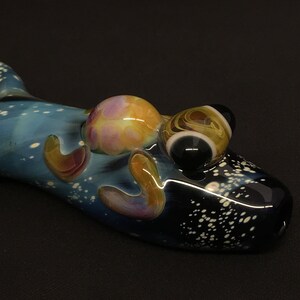 Sunset and Stars Turtle Critter || Hand Blown Glass Pipe || Colorful ...