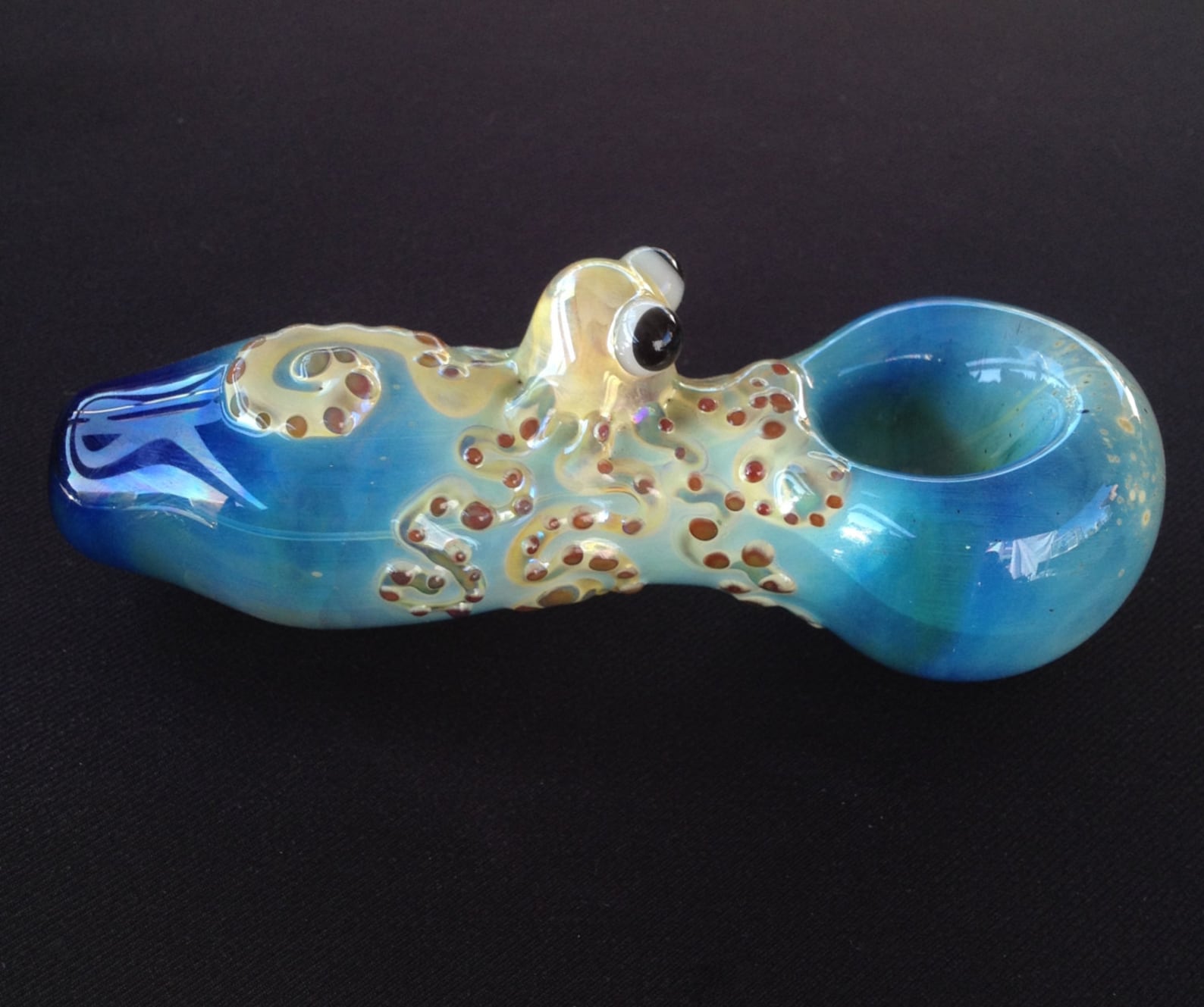 Octopus Critter Hand Blown Glass Pipe - Etsy