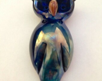 Owl Double Bowl Pipe - Etsy