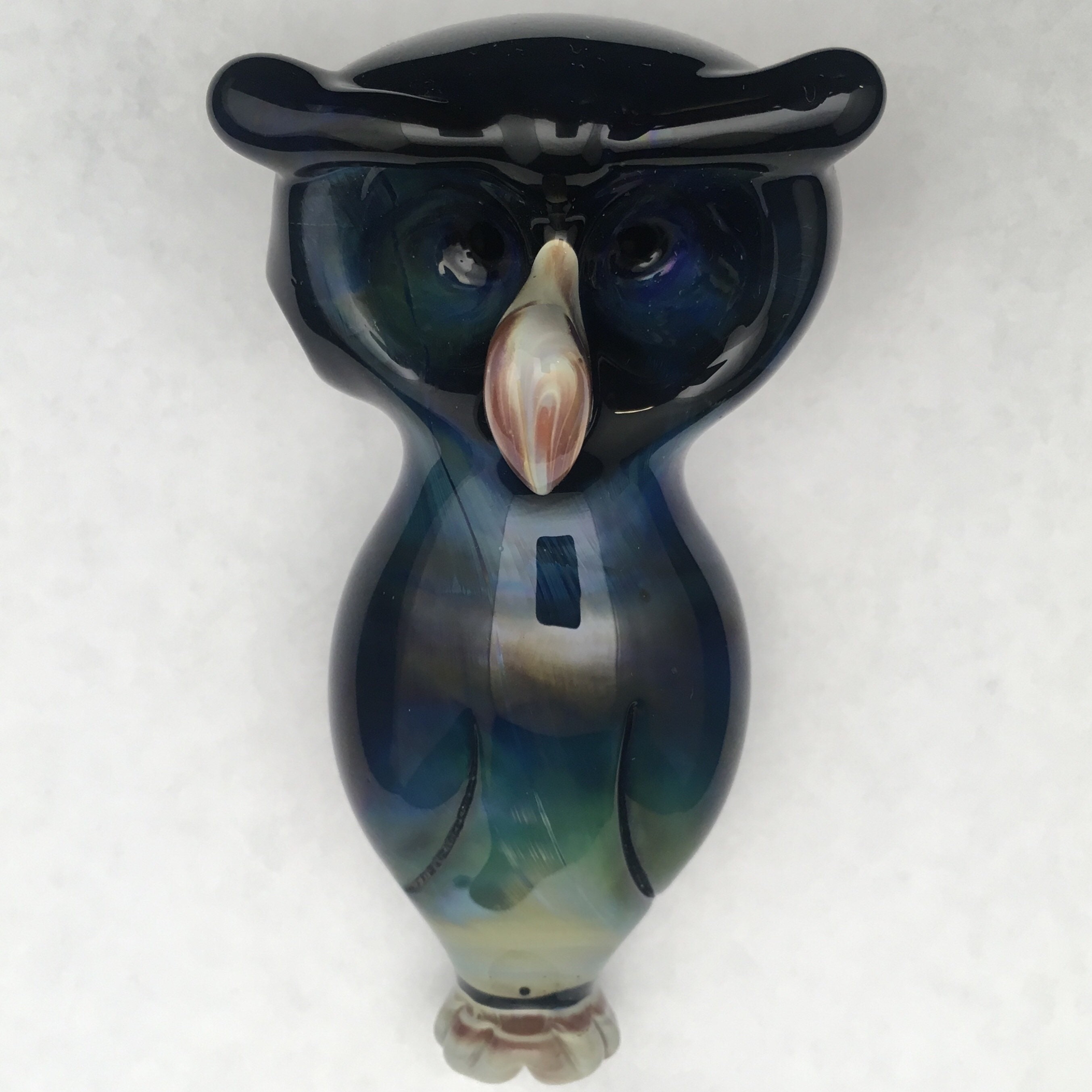 Owl Double Bowl Pipe | Etsy