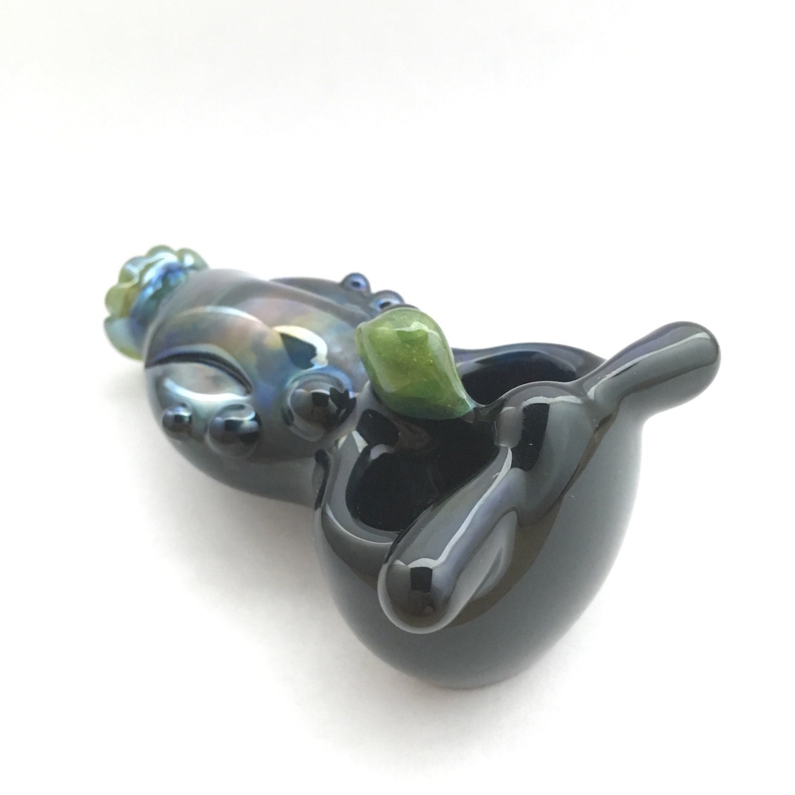 Owl Double Bowl Galaxy Pipe - Etsy
