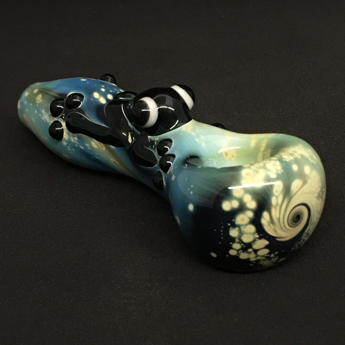 Frog Pipe Galaxy Critter Black Froggy Pipe Sunshine - Etsy