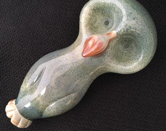 Owl Double Bowl Pipe | Etsy