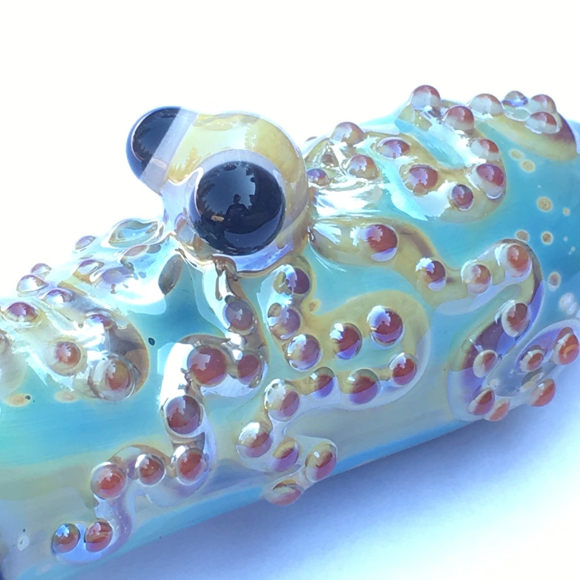 Octopus Critter Hand Blown Glass Pipe | Etsy
