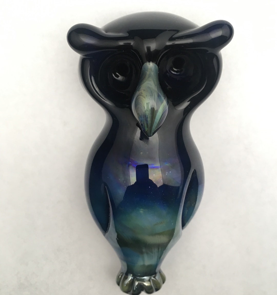 Owl Double Bowl Pipe - Etsy