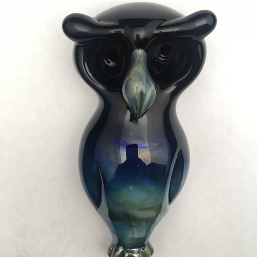 Owl Double Bowl Pipe - Etsy