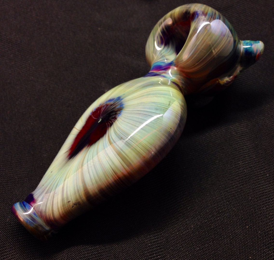 Hand Blown Glass Owl Pipe Single Bowl - Etsy Canada
