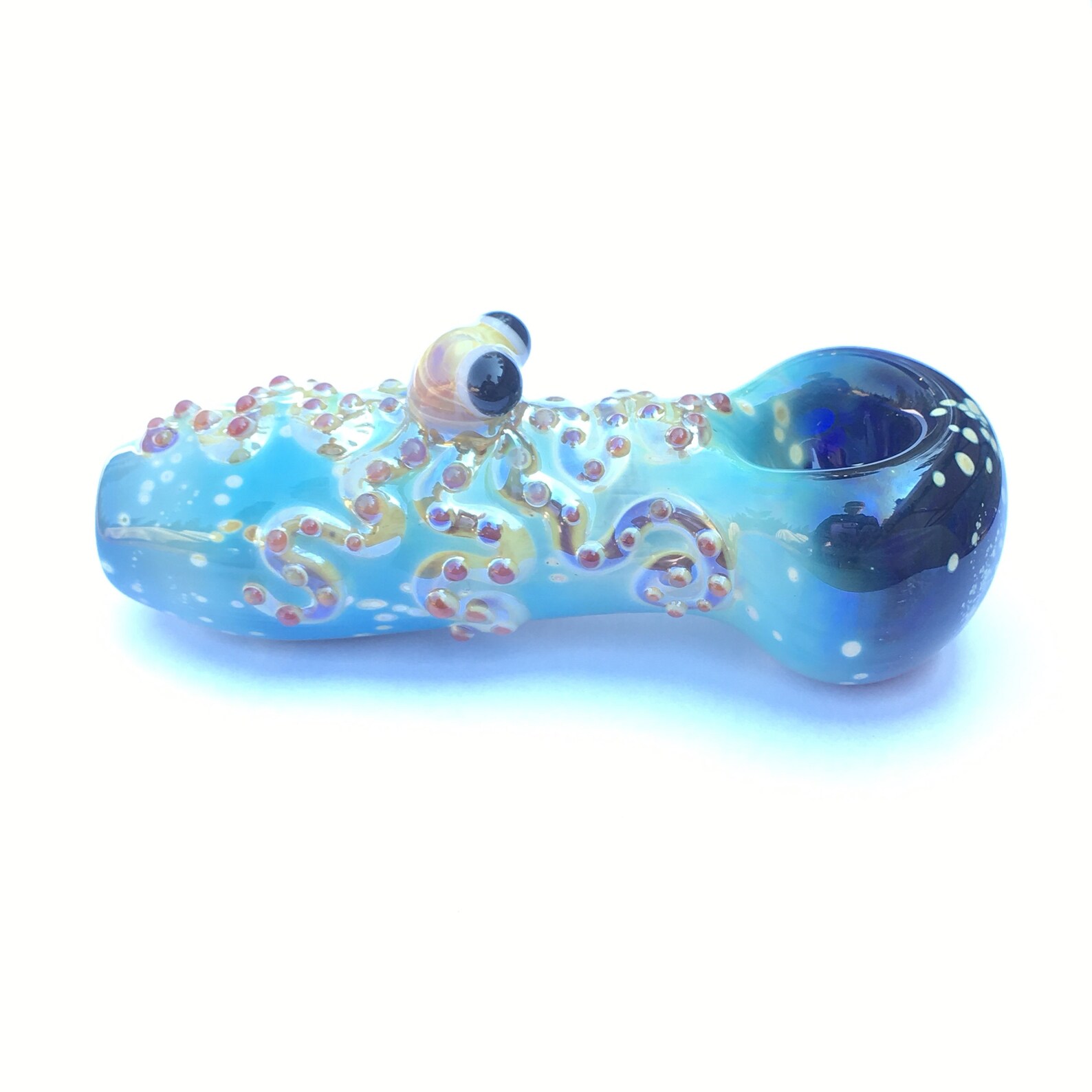 Octopus Critter Hand Blown Glass Pipe - Etsy